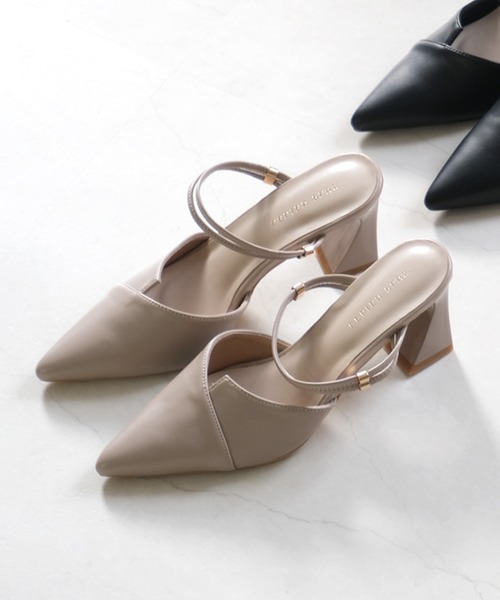 Yahoo!オークション - 「AmiAmi」 「lelien plus」ヒールサンダル L ア...