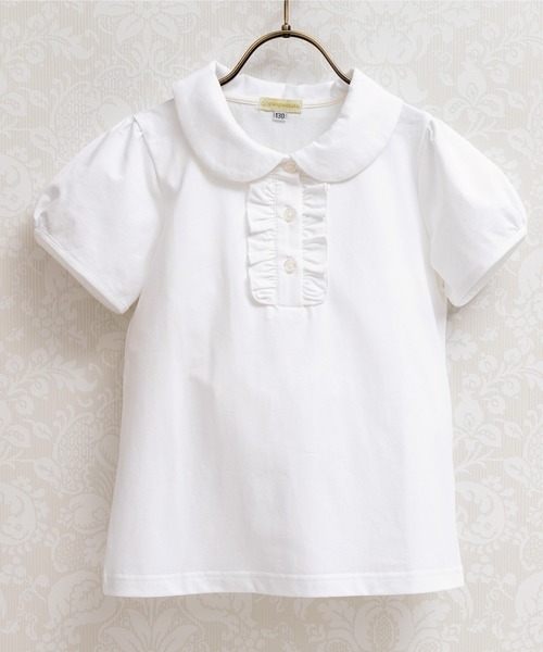 シャツ ブラウス クラシカルフリルブラウス(半袖)(140・150cm) キッズ :82302461:ZOZOTOWN Yahoo!店 - 通販 - Yahoo!ショッピング