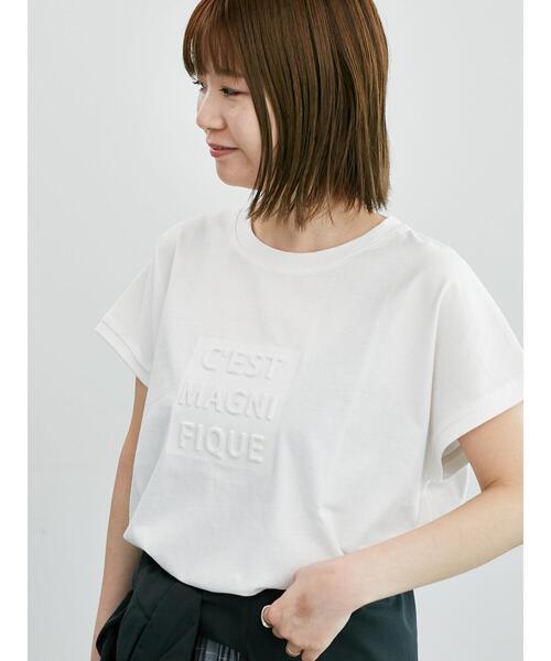 Lugnoncure tシャツ エンボスロゴTシャツ レディース : ZOZOTOWN Yahoo!店 - 通販 - Yahoo!ショッピング