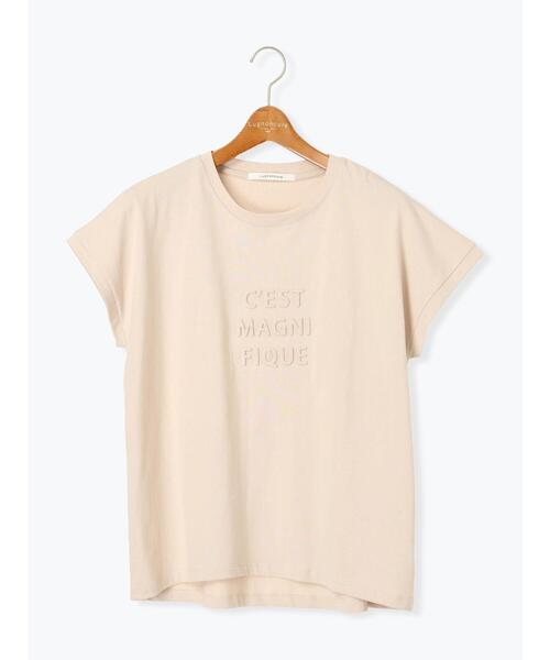 Lugnoncure tシャツ エンボスロゴTシャツ レディース : ZOZOTOWN Yahoo!店 - 通販 - Yahoo!ショッピング
