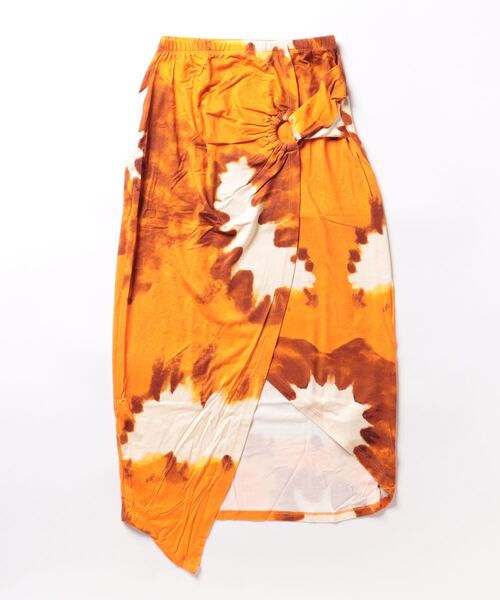 Desigual（デシグアル） スカート タイダイ クロスミディスカート