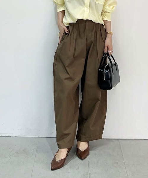 BAYFLOW パンツ 「低身長caho146cmさんプロデュース」カーブパンツ レディース : ZOZOTOWN Yahoo!店 - 通販 - Yahoo!ショッピング