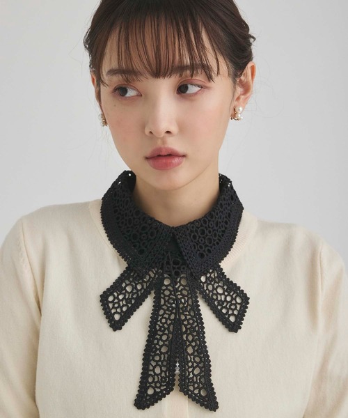 fifth ネックレス リボンレース付け襟 レディース : ZOZOTOWN Yahoo!店 - 通販 - Yahoo!ショッピング