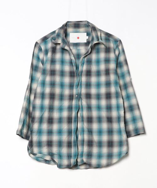 marka 「marka」 チェック柄長袖シャツ 2 ブルー メンズ : ZOZOTOWN Yahoo!店 - 通販 - Yahoo!ショッピング