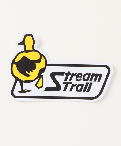 STREAM TRAIL ステッカー STREAMTRAIL STICKER WETTY WHITE : ZOZOTOWN Yahoo!店 ...