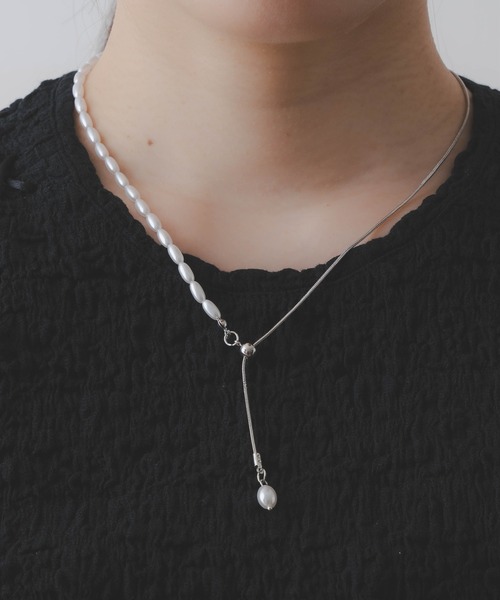 yu-ka ネックレス YU-KA:パールYネックレス レディース : ZOZOTOWN Yahoo!店 - 通販 - Yahoo!ショッピング