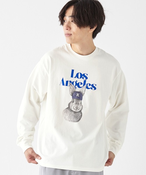 KRIFF MAYER tシャツ RUUUコラボロンT(LA) メンズ レディース : ZOZOTOWN Yahoo!店 - 通販 ...