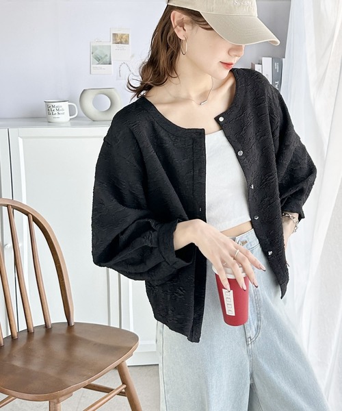 Yahoo!オークション - 「classicalelf」 7分袖ブラウス MEDIUM ブラッ...