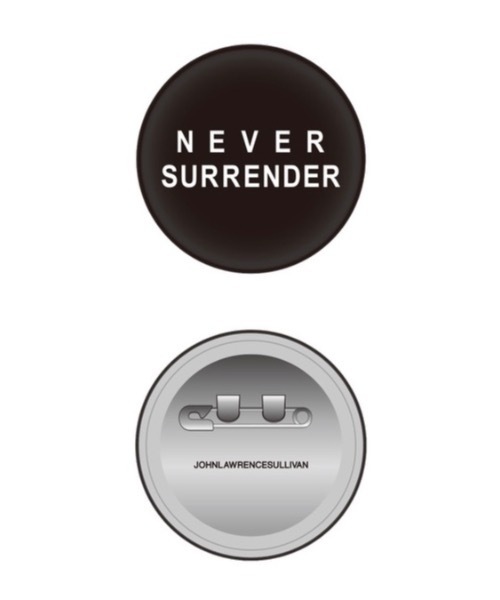 ブローチ NEVER SURRENDER” BADGE メンズ レディース : 78672465 : ZOZOTOWN Yahoo!店 - 通販 - Yahoo!ショッピング