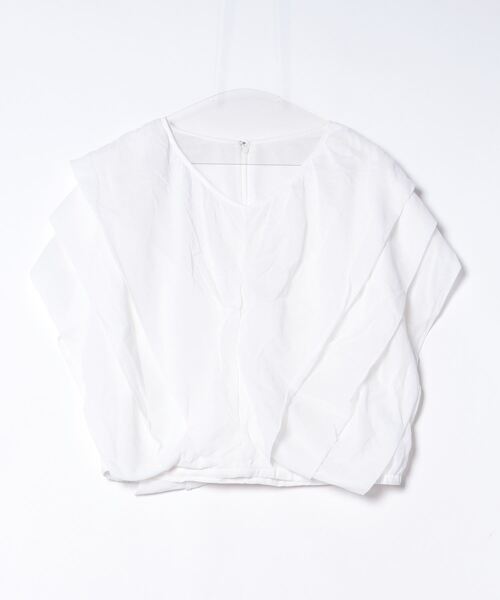 DouDou 「DouDou」 半袖ブラウス 2 ホワイト レディース : ZOZOTOWN Yahoo!店 - 通販 - Yahoo!ショッピング