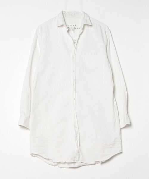 Frank&Eileen 「Frank&Eileen」 シャツワンピース S ホワイト レディース : ZOZOTOWN Yahoo!店 - 通販 - Yahoo!ショッピング