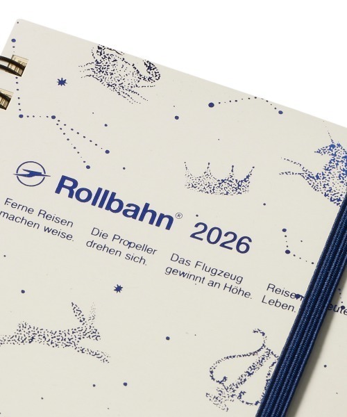 Rollbahn 手帳 「2026年版／2025年10月始まり手帳」ロルバーンダイアリー タレイア M : ZOZOTOWN Yahoo!店 - 通販 - Yahoo!ショッピング