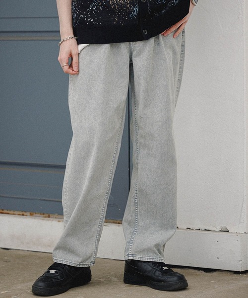 RAGEBLUE 「RAGEBLUE」 デニムパンツ MEDIUM ライトグレー メンズ : ZOZOTOWN Yahoo!店 - 通販 - Yahoo!ショッピング