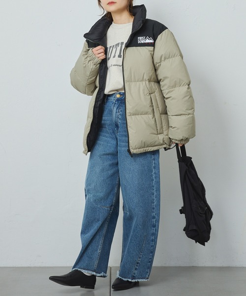 FIRST DOWN（ファーストダウン） ダウンコート ダウンジャケット 「FIRST DOWN」BUBBLE DOWN MICR レディース メンズ : ZOZOTOWN Yahoo!店 ...