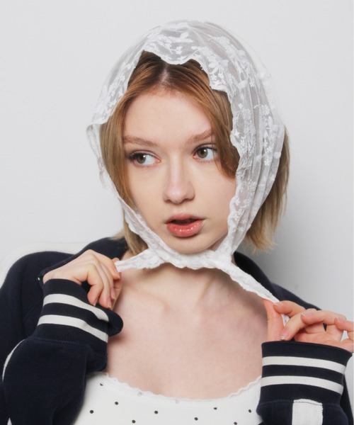 IMARI 「 / イマリ 」 チュール レース バブーシュカ : ZOZOTOWN Yahoo!店 - 通販 - Yahoo!ショッピング