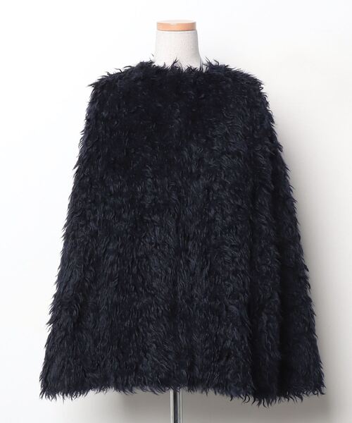 「Drawer」 ポンチョコート 38 ネイビー レディース : 85102469 : ZOZOTOWN Yahoo!店 - 通販 - Yahoo!ショッピング