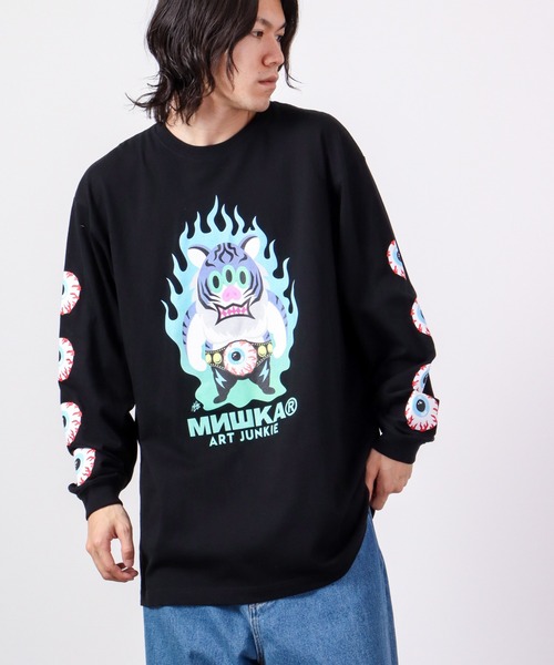 MISHKA（ミシカ） tシャツ MISHKA 2022-23AW USA MISHKA x VASILIJ TORGASHEV ロング ...