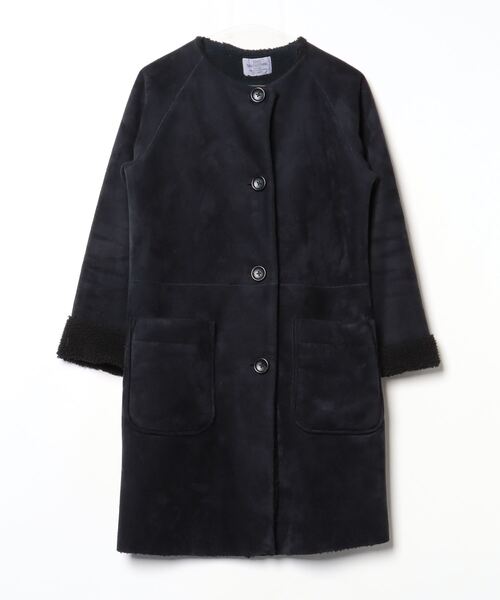 「coen」 ノーカラーコート MEDIUM ホワイト レディース : 84170472 : ZOZOTOWN Yahoo!店 - 通販 - Yahoo!ショッピング