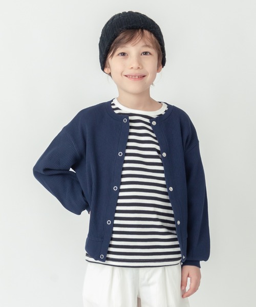 ever closet カーディガン ワッフルカーディガン キッズ 子供服 男の子 女の子 : ZOZOTOWN Yahoo!店 - 通販 - Yahoo!ショッピング