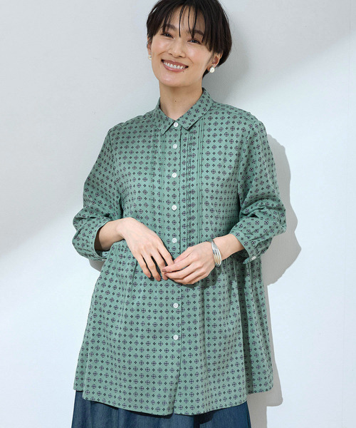 DECOY SINCE 1981 ブラウス シャツ 「UVカット」プリントブラウス レディース : ZOZOTOWN Yahoo!店 - 通販 - Yahoo!ショッピング