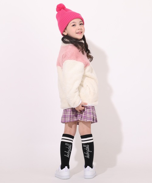 BABYDOLL ブルゾン アウター 通販限定 切替フリースボアジャケット 7155K キッズ 子供服 男の子 女の子 : ZOZOTOWN ...