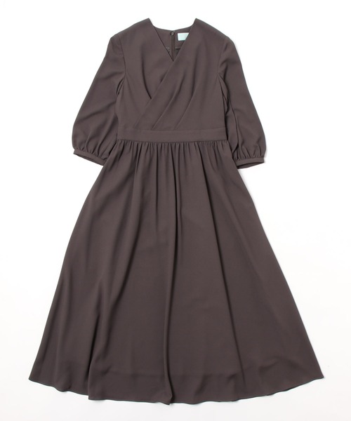 AIMER 「AIMER」 7分袖ワンピース SMALL チャコールグレー レディース : ZOZOTOWN Yahoo!店 - 通販 - Yahoo!ショッピング
