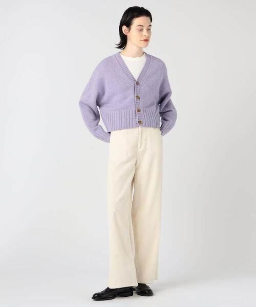 Yahoo!オークション - 「MACPHEE」 ニットカーディガン S ネイビー レ...