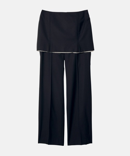 IRENE パンツ レイヤードトラウザー / Layerd Trousers レディース : ZOZOTOWN Yahoo!店 - 通販 - Yahoo!ショッピング