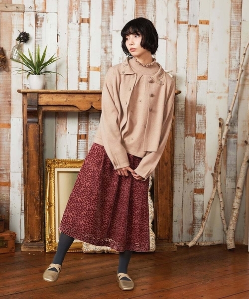 Jocomomola（ホコモモラ） スカート Tardin calido オパールフラワー