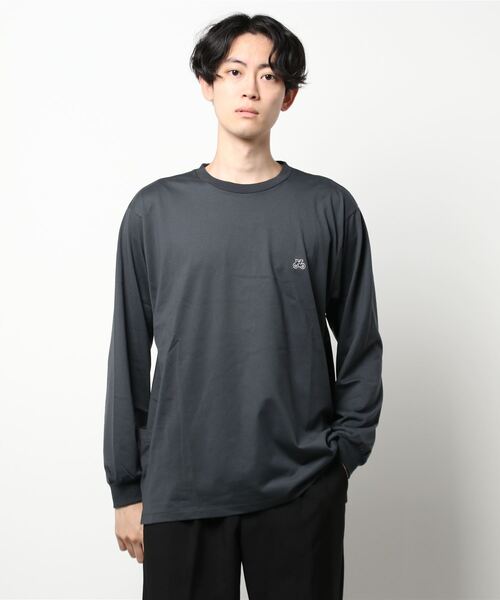 KETTA tシャツ 「KETTA/ケッタ」Embroidery Logo L/S Tee ロゴ刺繍長袖Tシャツ メンズ レディース ...