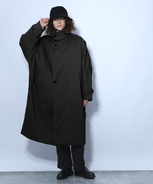 Yahoo!オークション - 「HARE」 コート MEDIUM ブラック メンズ