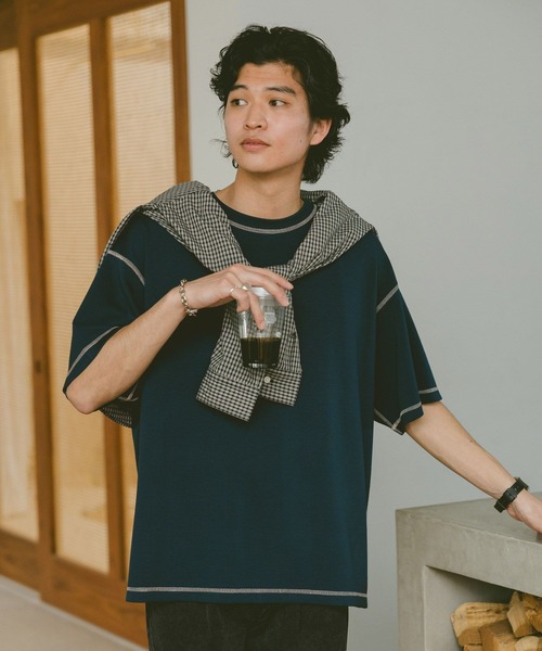 RAGEBLUE tシャツ カラーステッチ/ポンチTシャツ メンズ : ZOZOTOWN Yahoo!店 - 通販 - Yahoo!ショッピング