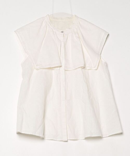 Ungrid 「Ungrid」 ノースリーブブラウス FREE ホワイト レディース : ZOZOTOWN Yahoo!店 - 通販 - Yahoo!ショッピング