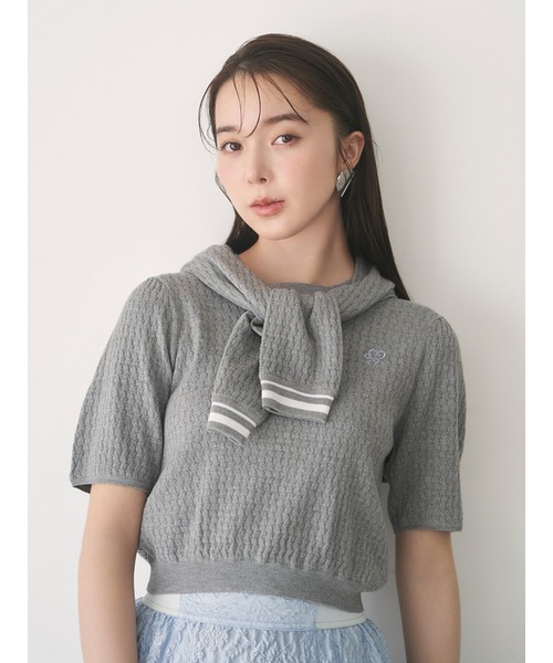 Yahoo!オークション - 「SNIDEL」 ニットカーディガン ONE SIZE ピンク...