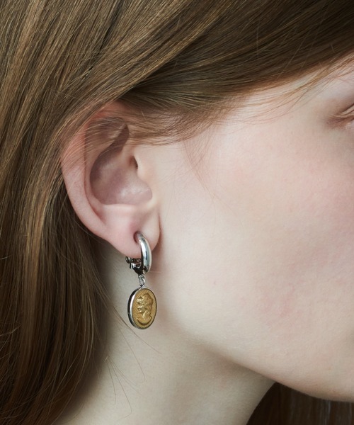 IRIS47 イヤリング 「IRIS 47」cameo earring INO41 レディース : ZOZOTOWN Yahoo!店 - 通販 - Yahoo!ショッピング