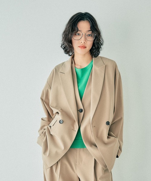 LEPSIM 「LEPSIM」 テーラードジャケット FREE サンドベージュ レディース : ZOZOTOWN Yahoo!店 - 通販 - Yahoo!ショッピング