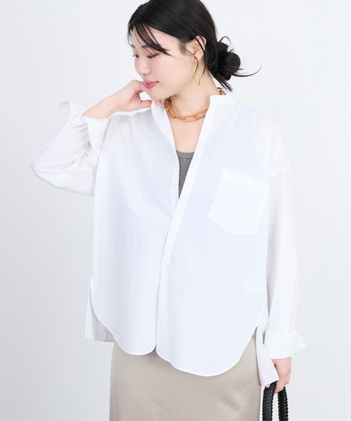 TICCA シャツ ブラウス 「TICCA」ハーブノーカラーシャツ レディース : ZOZOTOWN Yahoo!店 - 通販 - Yahoo!ショッピング