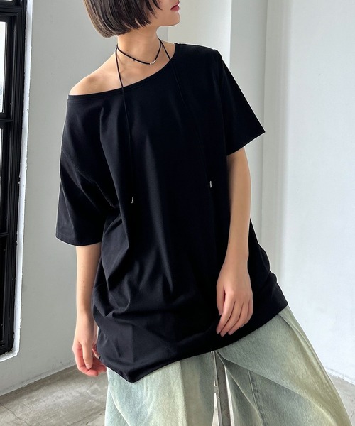 PAGEBOY tシャツ ルーズネック2WAYオフショル レディース : ZOZOTOWN Yahoo!店 - 通販 - Yahoo!ショッピング