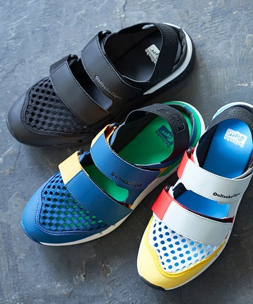 Onitsuka Tiger 「Onitsuka Tiger」 フラットサンダル 23.5 ブルー レディース : ZOZOTOWN Yahoo!店 - 通販 - Yahoo!ショッピング