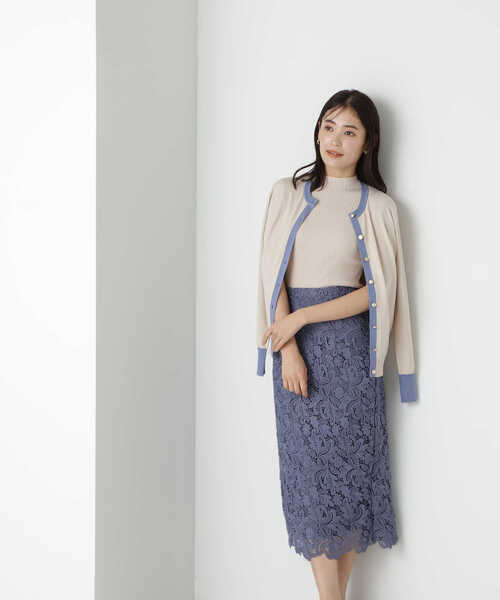 NATURAL BEAUTY BASIC 「NATURAL BASIC」 タイトスカート MEDIUM ブルー レディース : ZOZOTOWN Yahoo!店 - 通販 - Yahoo!ショッピング