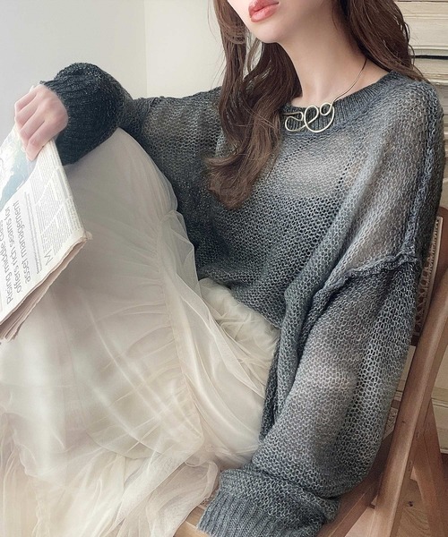 Yahoo!オークション - 「Java」 「classicalelf」長袖ニット MEDIUM パ...