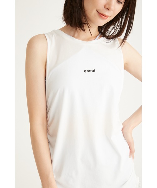emmi tシャツ Tシャツ eco サイドドロストタンクトップ レディース : ZOZOTOWN Yahoo!店 - 通販 - Yahoo!ショッピング