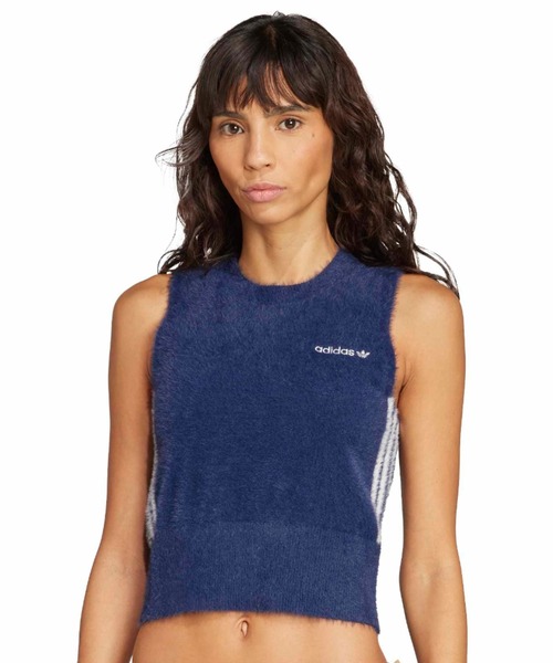adidas ベスト ジレ FLUFFY VEST / アディダス フラッフィー ニットベスト レディース : ZOZOTOWN Yahoo!店 - 通販 - Yahoo!ショッピング
