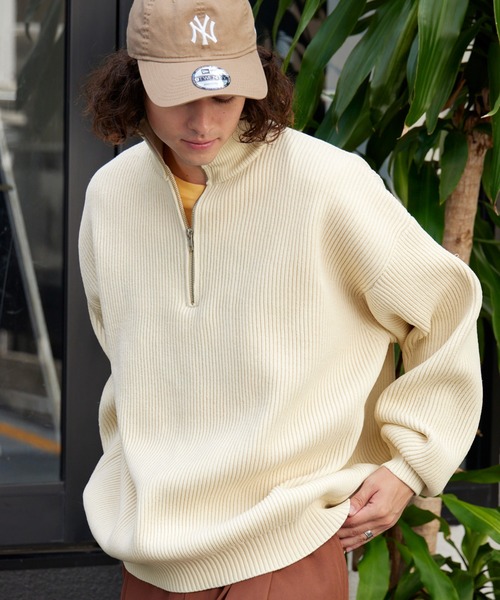 BARK MANHATTAN 「BARK MANHATTAN」 長袖ニット M アイボリー メンズ : ZOZOTOWN Yahoo!店 - 通販 - Yahoo!ショッピング