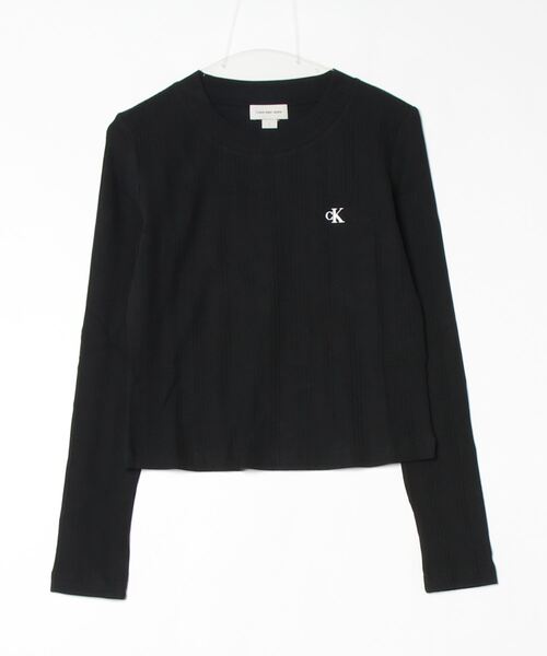 Calvin Klein 「Calvin Klein」 長袖カットソー X-SMALL ブラック レディース : ZOZOTOWN Yahoo!店 - 通販 - Yahoo!ショッピング