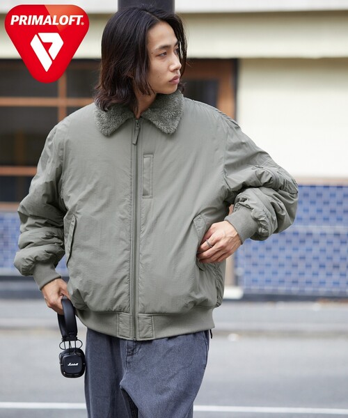 ブルゾン アウター Firsthand/ファーストハンド PRIMALOFT B15 FLIGHT JACKET / プリマロフトフライトジャケット : 86323486 : ZOZOTOWN ...