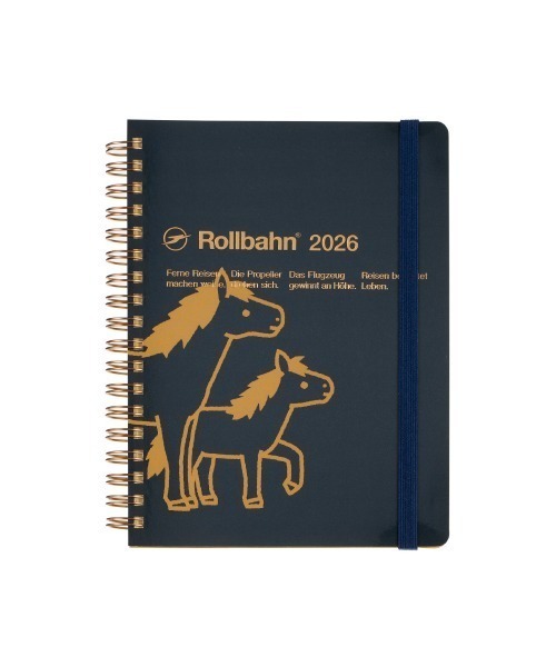 Rollbahn 手帳 「2026年版／2025年10月始まり手帳」ロルバーンダイアリー ガントチャート ポニー L : ZOZOTOWN Yahoo!店 - 通販 - Yahoo!ショッピング