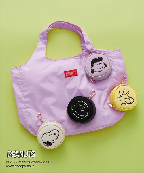 THE SHOP TK ポーチ PEANUTSエコバッグ付きチャーム レディース : ZOZOTOWN Yahoo!店 - 通販 - Yahoo!ショッピング