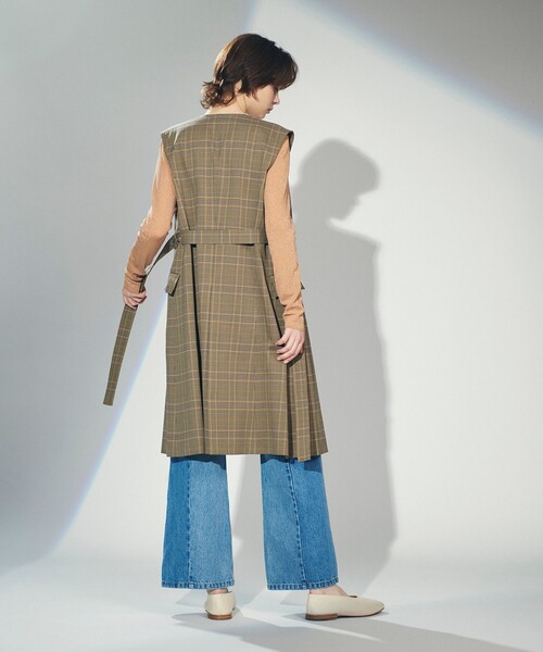 GRACE CONTINENTAL（グレースコンチネンタル） ベスト ジレ ノーカラー