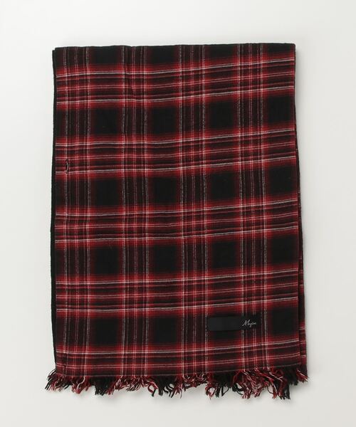 Magine（マージン） チェック柄マフラー - レッド メンズ : ZOZOTOWN Yahoo!店 - 通販 - Yahoo!ショッピング